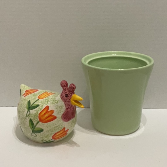 Kitchen | Vintage Ceramic Chicken New Pot | Poshmark